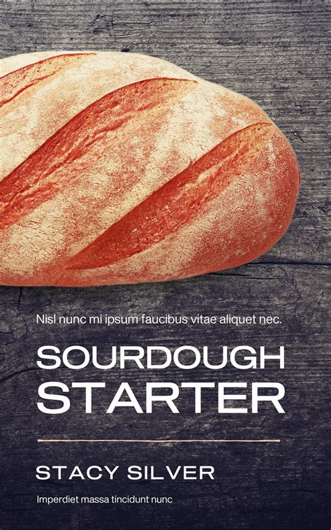 Book Cover Cookbook 10 Customizable Template Shutterstock