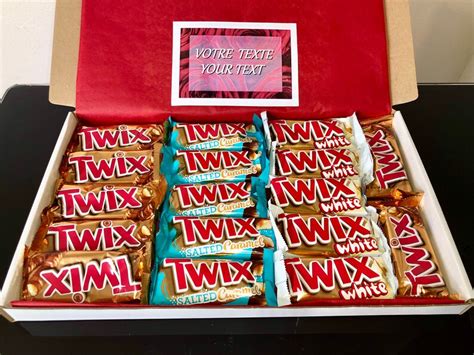 Twix Mix Chocolates Personalized T Etsy