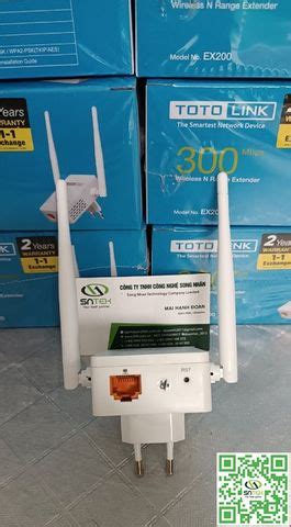 BỘ MỞ RỘNG SÓNG WIFI REPEATER TOTOLINK EX CÔNG TY TNHH CÔNG NGHỆ SONG NHÂN
