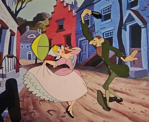 Original Walt Disney Production Cel From The Adventures Of Ichabod And