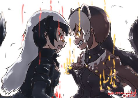 Ratel And Wolverine Kemono Friends Drawn By Nakashi Masakumi Danbooru