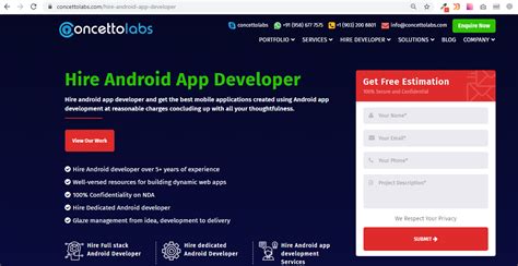 Hire Android App Developer Feedsfloor