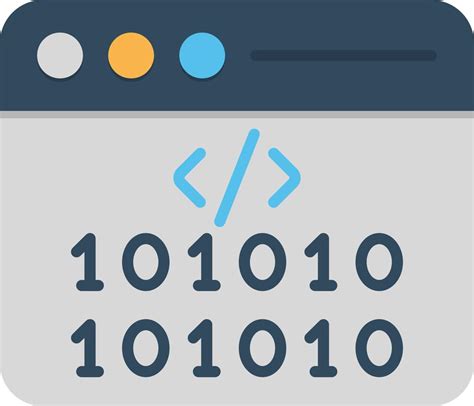 Coding Flat Icon 9819599 Vector Art At Vecteezy