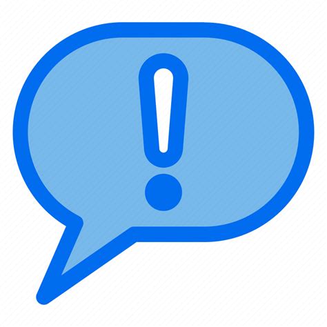 1 Chat Alert Warning Message Icon Download On Iconfinder