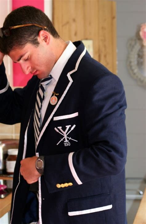 Preppy Yale Preppy Mens Fashion School Blazer Preppy Blazer