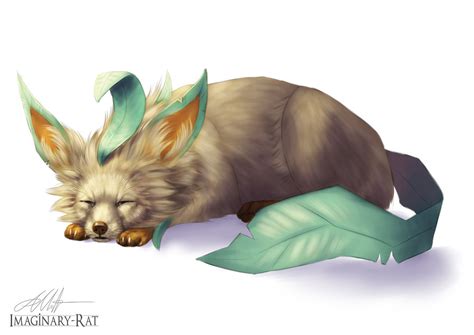 Eevee Week Leafeon By Imaginaryrat On Deviantart