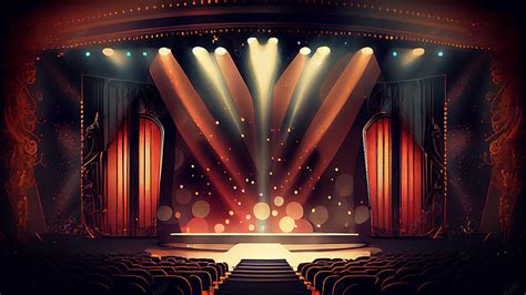 화려한 무대 조명 배경 단계 빛 아주 멋진 배경 일러스트 및 사진 무료 다운로드 Pngtree