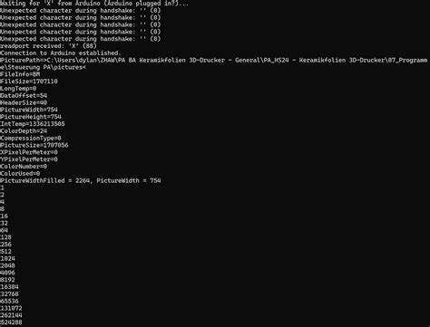 Problem With Connection Between C Program And Arduino Due Programming