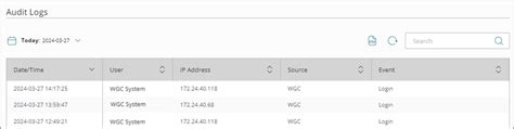 See Audit Logs