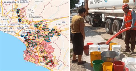Corte De Agua En Lima Estos Son Los 4 Distritos Que No Tendrán El