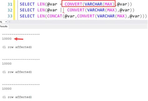 Sql Concat Operator And Unistr Function In Azure