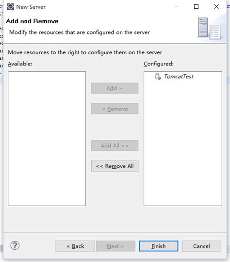 Eclipse Tomcat Tomcat