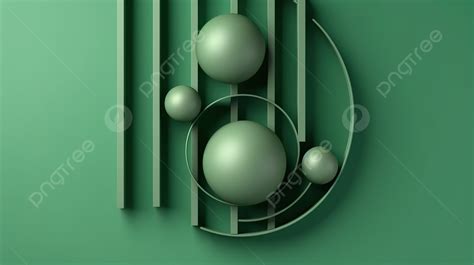 녹색 플랫 레이 배경에 최소 3d 기하학적 모양이 있는 상위 뷰 제품 디스플레이 최소한의 장면 3d 디스플레이 제품 프레젠테이션 배경 일러스트 및 사진 무료 다운로드