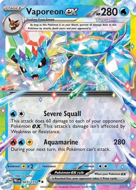 Blastoise Ex Sv07 Stellar Crown Pokemon