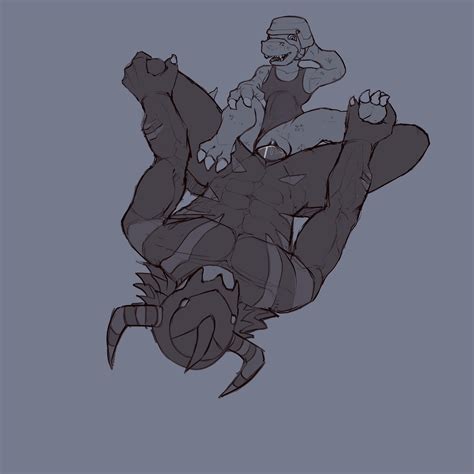 Rule 34 1 1 Absurd Res Anthro Bandai Namco Big Penis Bulge Clothed Clothed Penetration Clothed