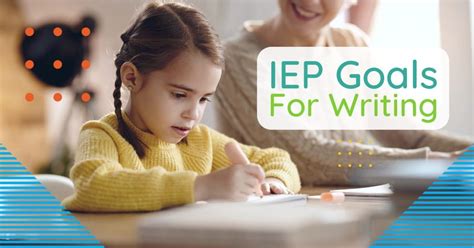 IEP Goals For Writing