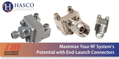 End Launch Connectors HASCO RF Microwave Blog