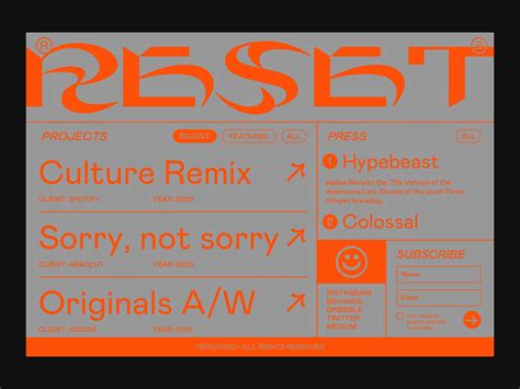 18 Top Brutalist UI Design Examples EASEOUT