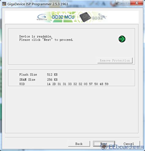 Gd32f450 与 Gd32f190 Colibri 开发板的 串口isp下载程序方式 Gigadevice Mcu Isp