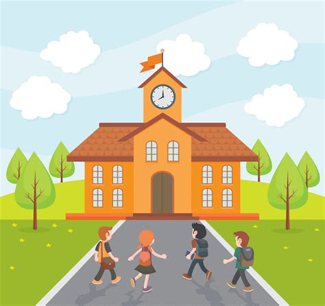 Школа Рисунок Открытки Kартинки