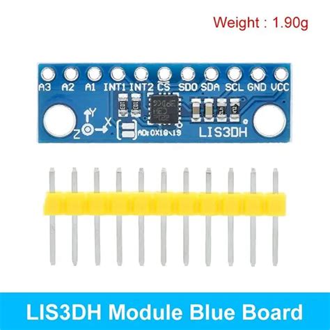 Lis3dshlis3dh Triaxial Accelerometer Module Xpart Electronic