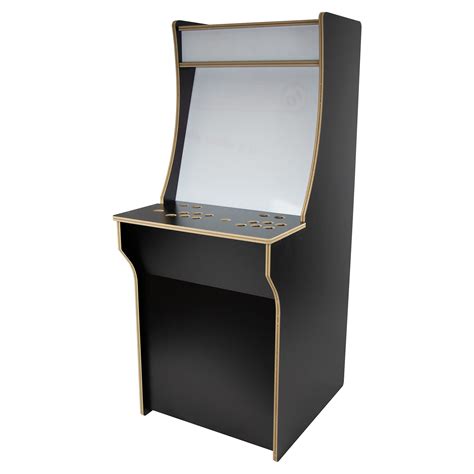 Diy Arcade Cabinet Kit 4 Player 27 Black Upright Arcade Cabinet Kit