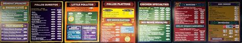 Menu Dos Pollos Hermanos