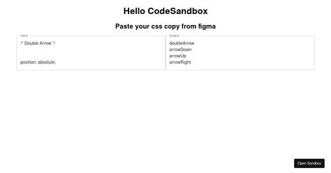 Convert Image To Code Codesandbox