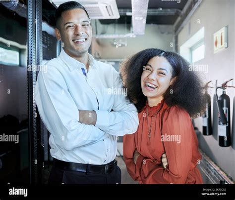 Engineer Cybersecurity And Happy Team Together In A Server Room Or Data Center For Maintenance