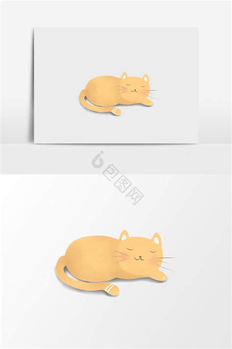 可爱的猫咪插画 可爱的猫咪插画图片 包图网