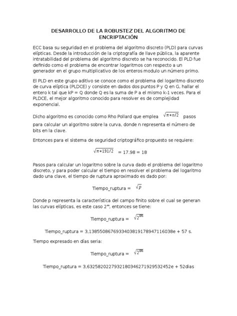 Pdf Algoritmo De Encriptación Dokumentips