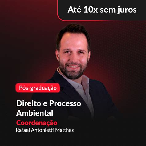 Pós Graduação Em Direito E Processo Ambiental Legale Educacional
