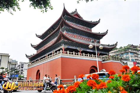 宜賓地標大觀樓外部修繕完成 預計年底完工重新開放 每日頭條