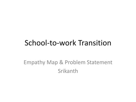 Empathy Map Problemt Statement Pptx