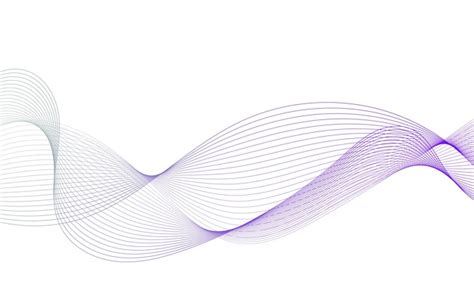 Premium Vector Abstract Purple Gradient Wave Element For Design Digital Frequency Track