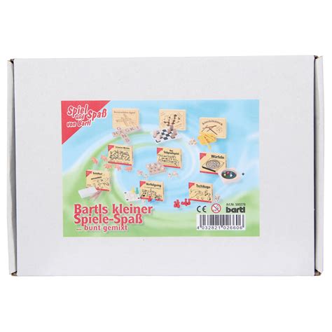 Mini Games Mini Gameset 9 Designs As Set Bartl Gmbh