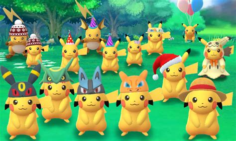 Pokemon Go Pikachu In Hats By T Me1 On Deviantart