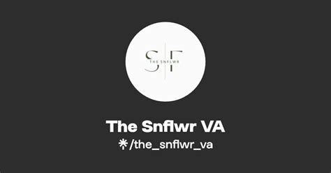 The Snflwr Va Tiktok Linktree