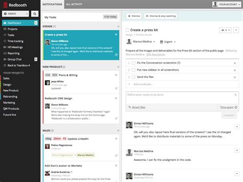 Redbooth — обзор сервиса Startpack