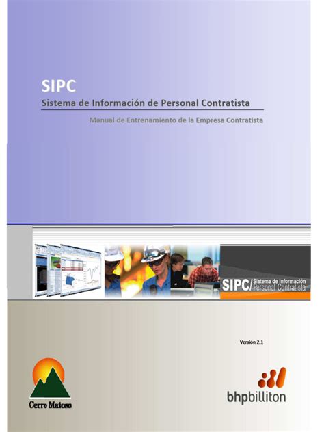 Manual De Sipc Pdf Gestión De Recursos Humanos Business