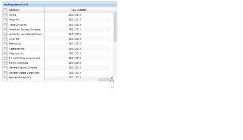 extjs locking grid chrome columnlines alignment issue stack overflow