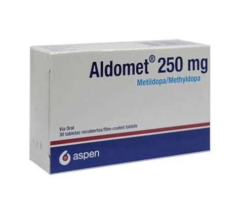 Aldomet 250mg Tabletas Farmaciard