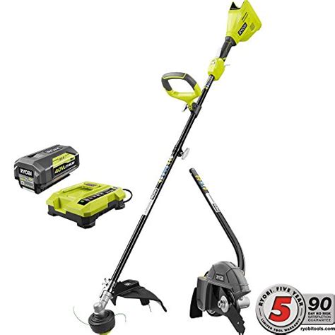 Buy Ryobi Expand It Volt Lithium Ion Cordless String Trimmer Combo Kit With Edger Attachment