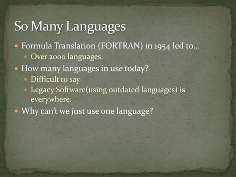 Procedural Programming Pptx Programming Languages Computing