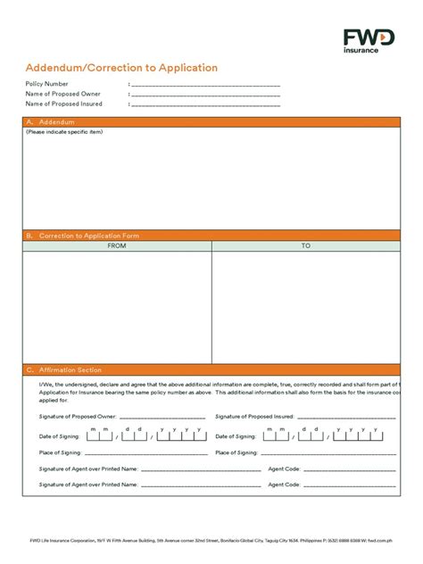 Addendum Correction 2020 Pdf