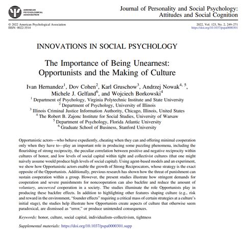 Computational Organizational Research Lab Publications