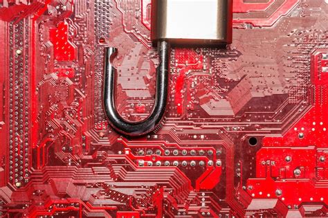 Free Photo Padlock On A Computer Circuit Board