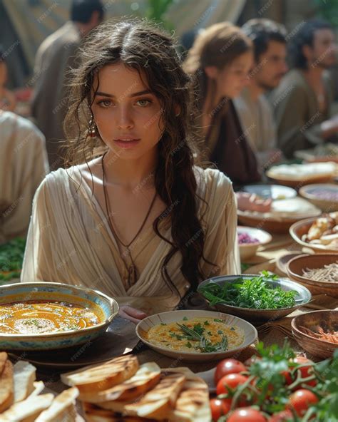 Premium Photo A Digital Scene Of The Moment Before The Passover Meal