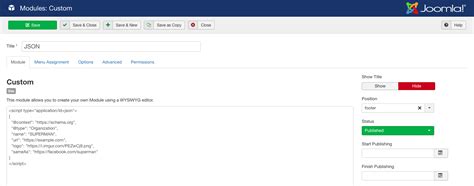 How To Add Schema Markup To Joomla Jlexart