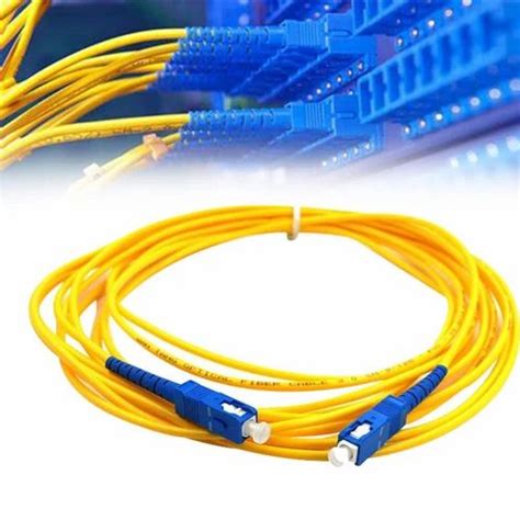 Lc D Link Ofc Fiber Optic Patch Cord Pvc Blue At ₹ 750 Piece In New Delhi Id 2849226205362